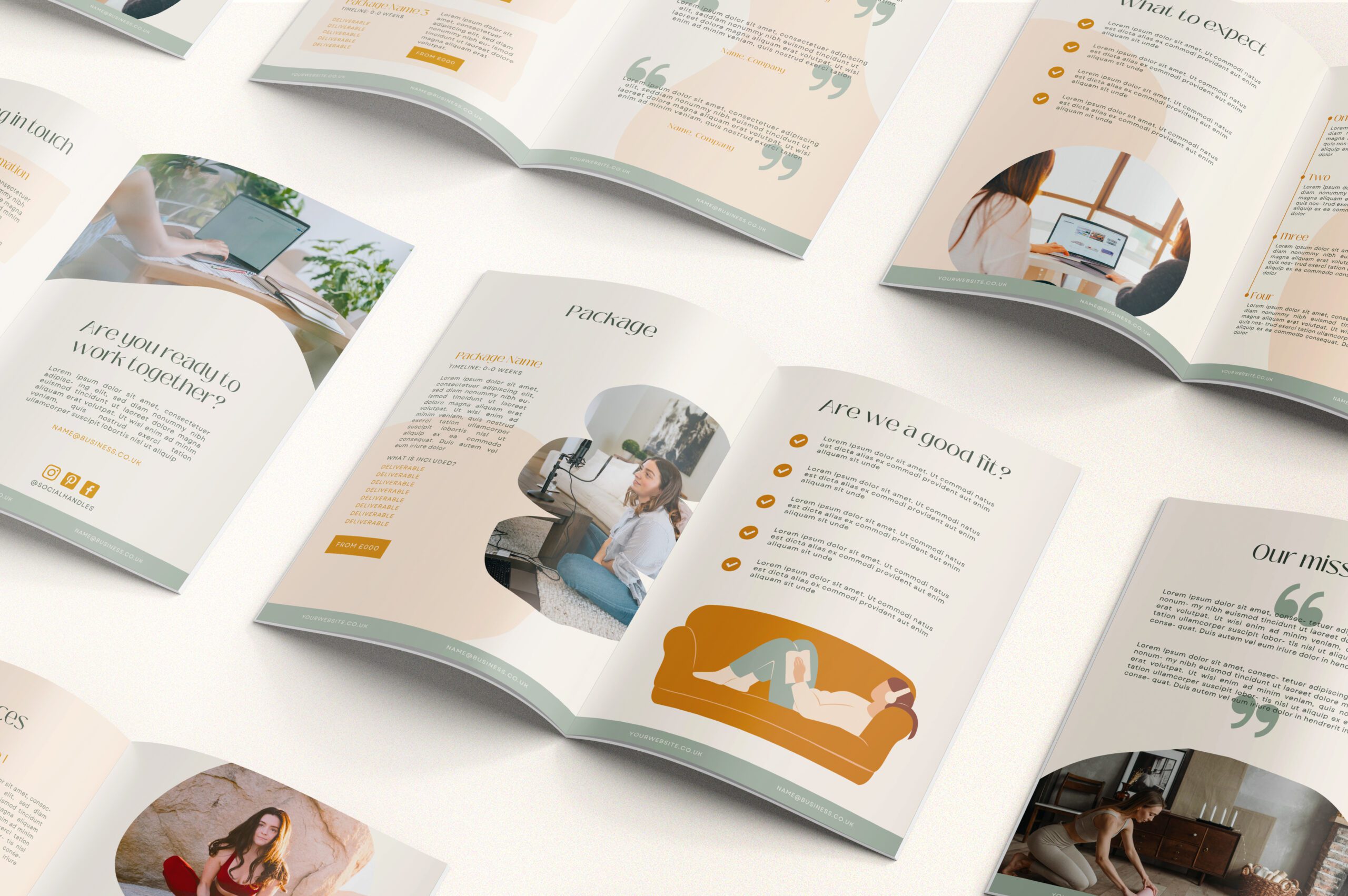 Professional Business Canva Templates For Small Businesses
